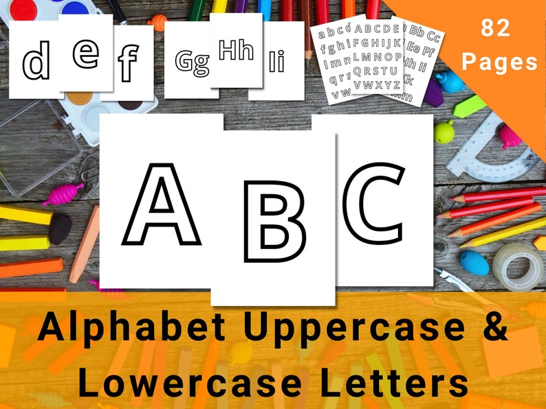 Printable Alphabet Uppercase Lowercase, English Alphabet Coloring Page ...