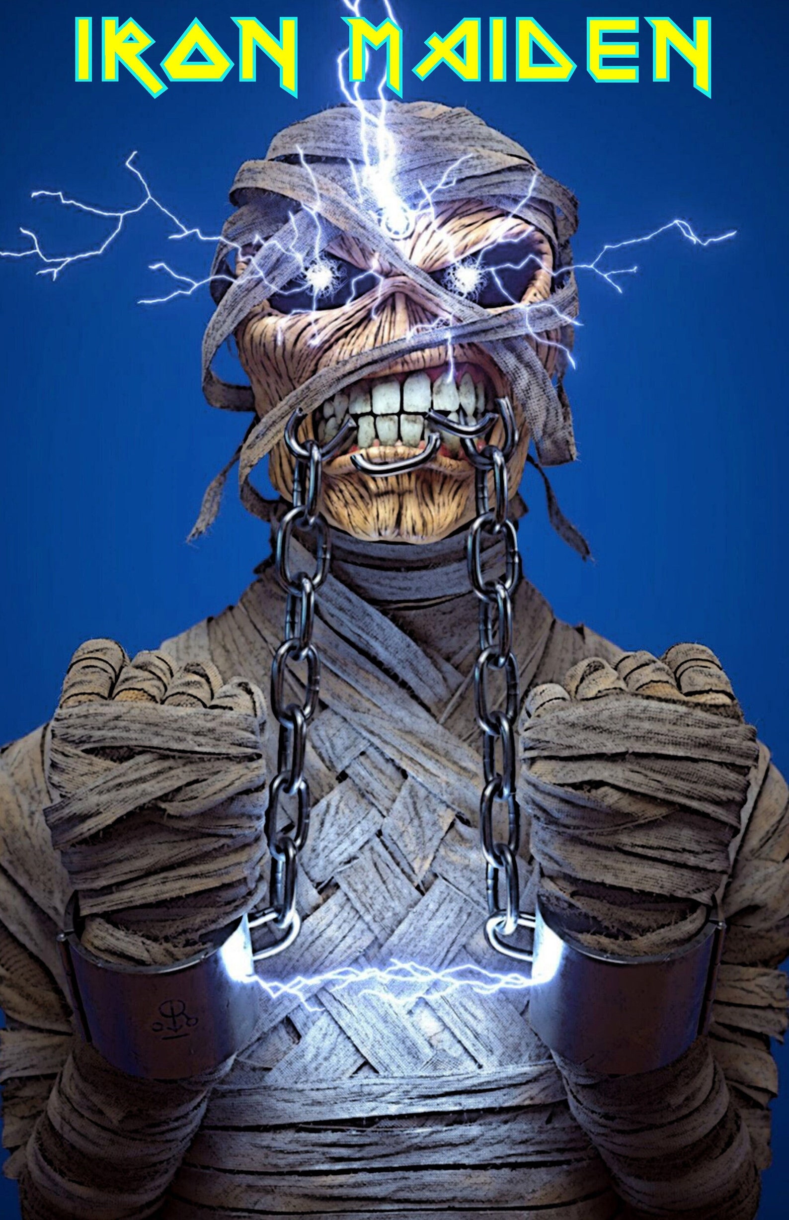 IRON MAIDEN Mummy Eddie Digital Print Poster 11x17 (Instant Download ...