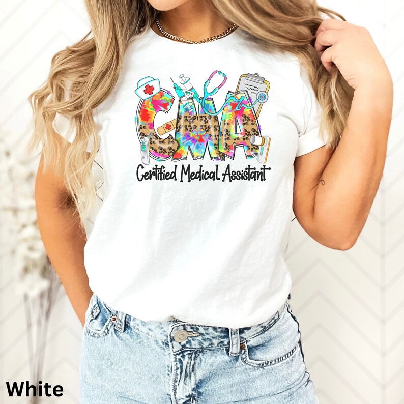 CMA Shirts, Certified Medical Assistant Shirts, CMA, - Etsy
