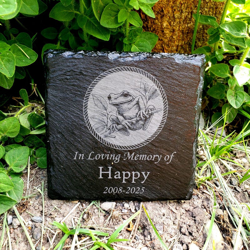 Frog Headstone - Etsy