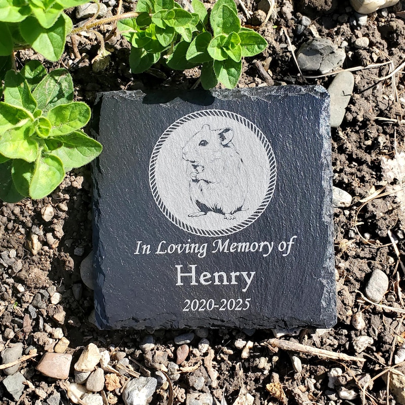 Dog Memorial Mini Stone - Etsy