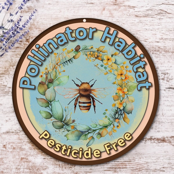 Pollinator Sign - Etsy
