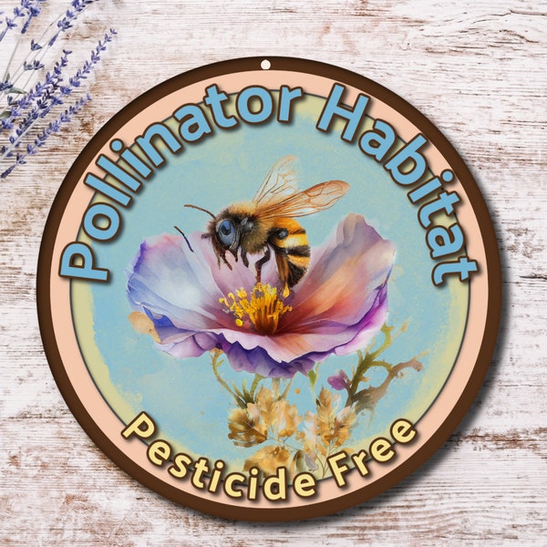Pollinator Sign - Etsy