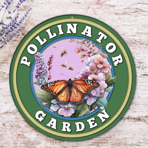 Pollinator Sign - Etsy