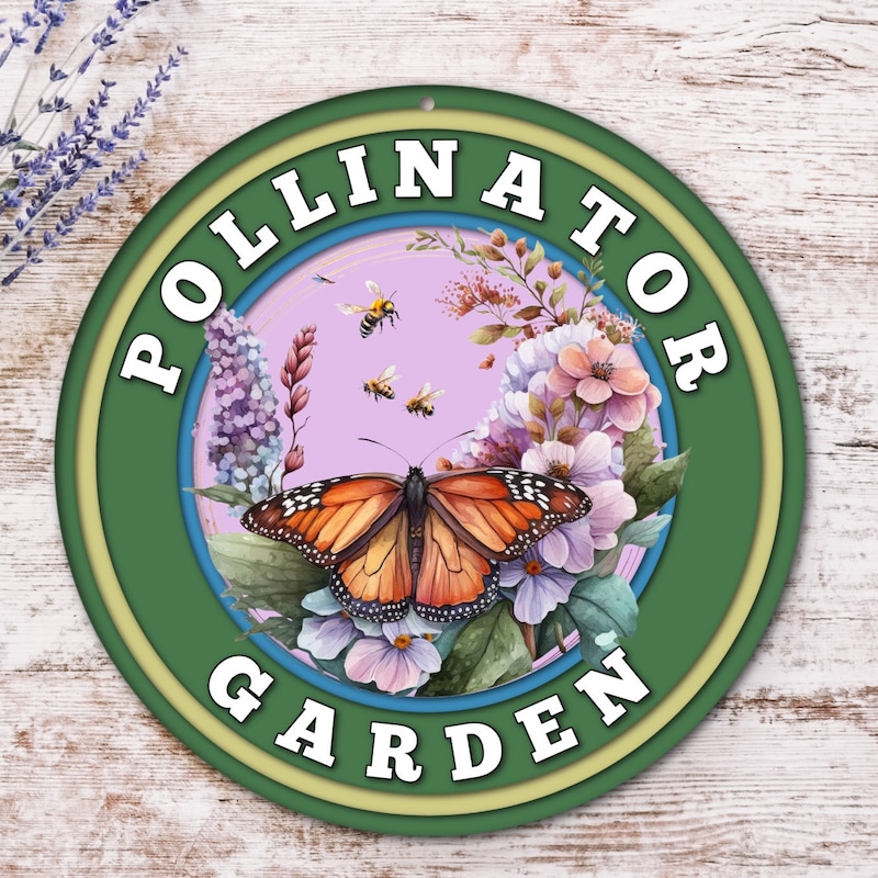 Pollinator Sign - Etsy