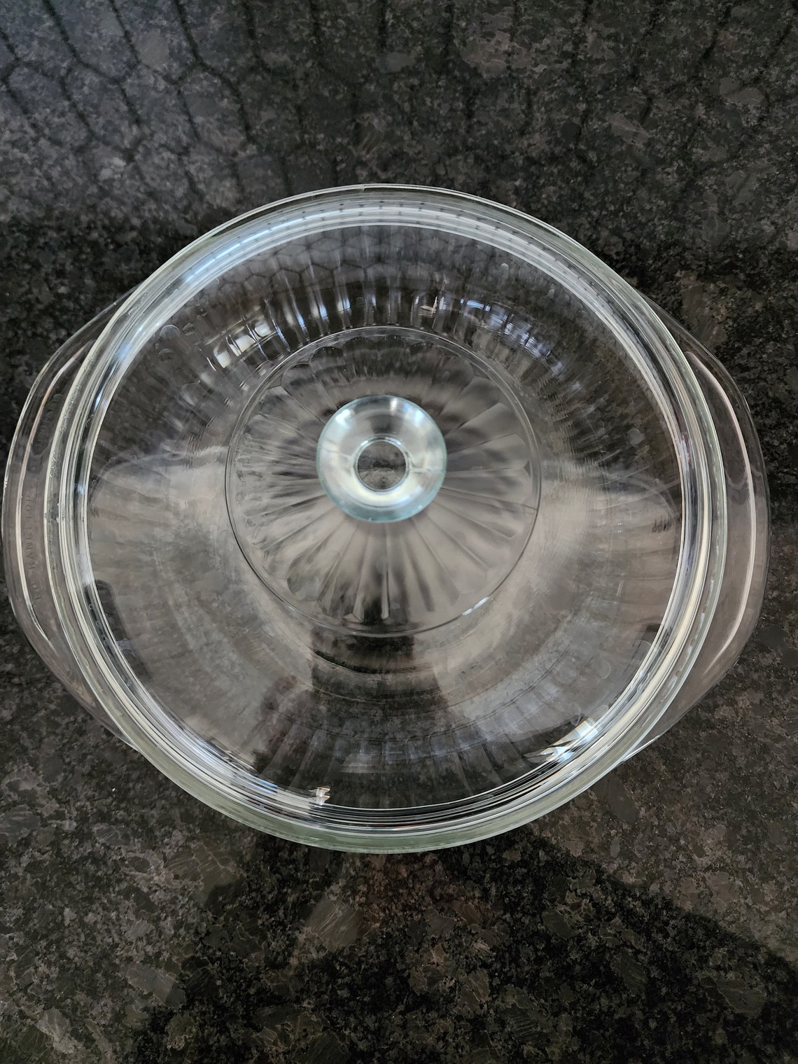 Vintage PYREX 2L Clear Glass Casserole Dish W Glass Lid 624C/024S - Etsy