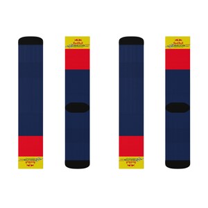 Redbull Racing Formula One F1 Team Color Socks Max Verstappen Sergio ...