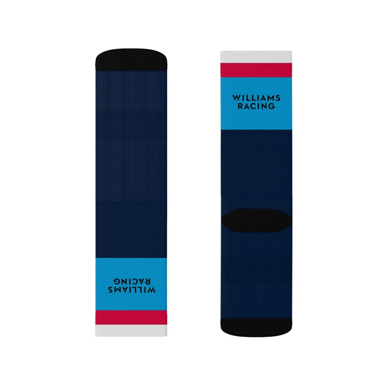 Williams Racing Formula One F1 Team Color Socks Alex Albon, Logan ...
