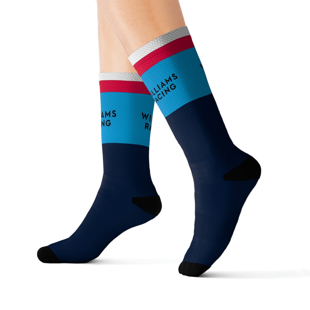 Williams Racing Formula One F1 Team Color Socks Alex Albon, Logan ...