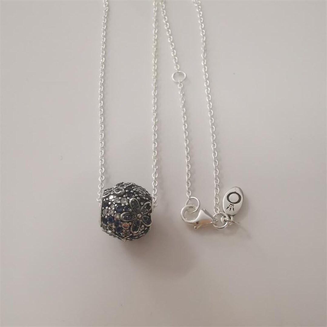 Collana Pandora S925 Silver Elegant Daisy Necklace 45cm - Etsy