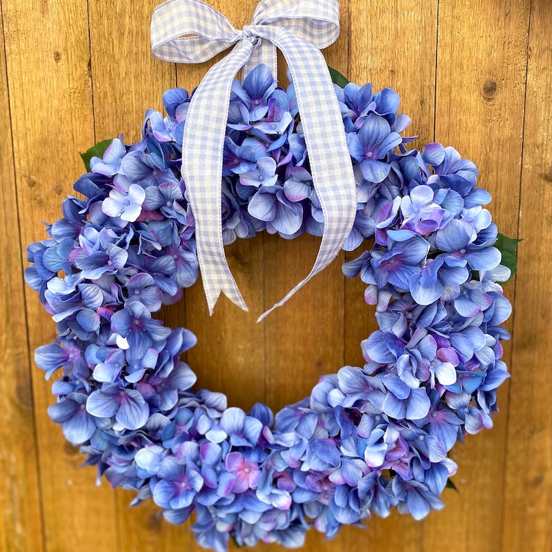 Hydrangea Wreaths - Etsy