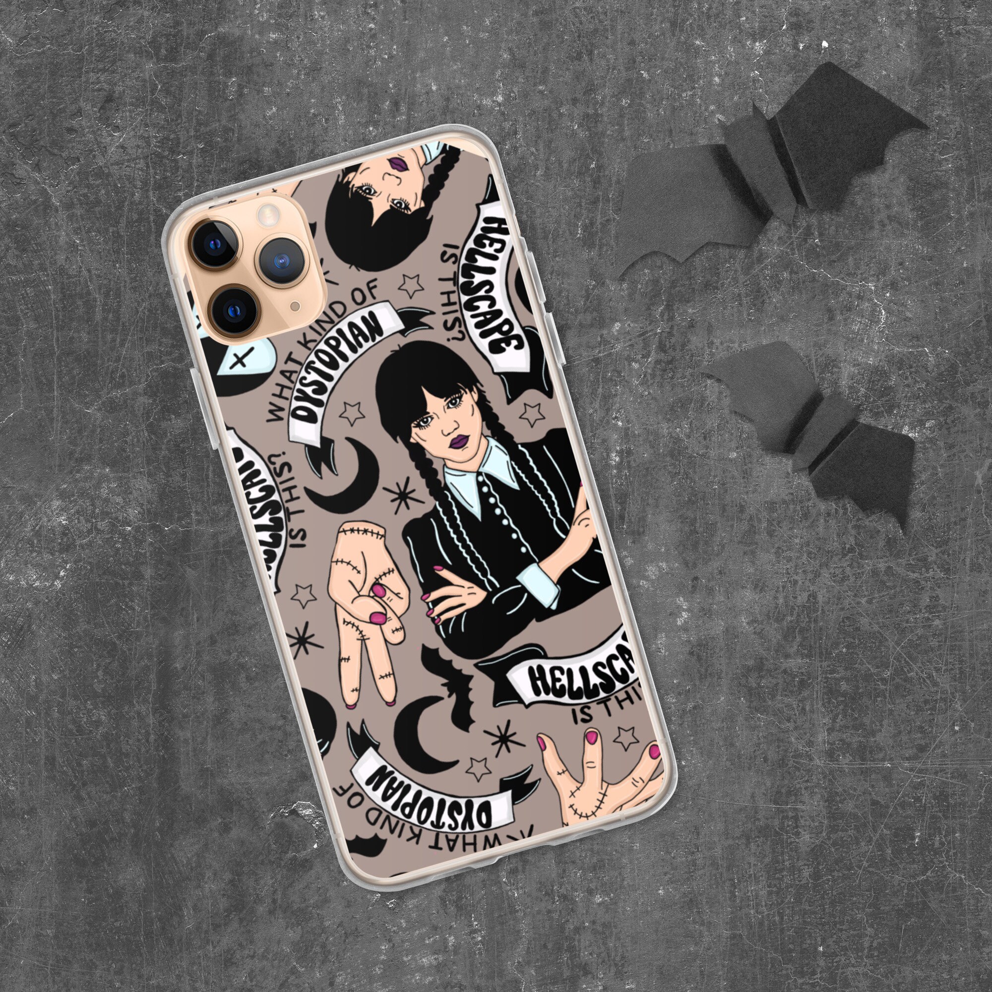 Nevermore Academy - Wednesday Addams Phone Case - Wednesday TV Series ...