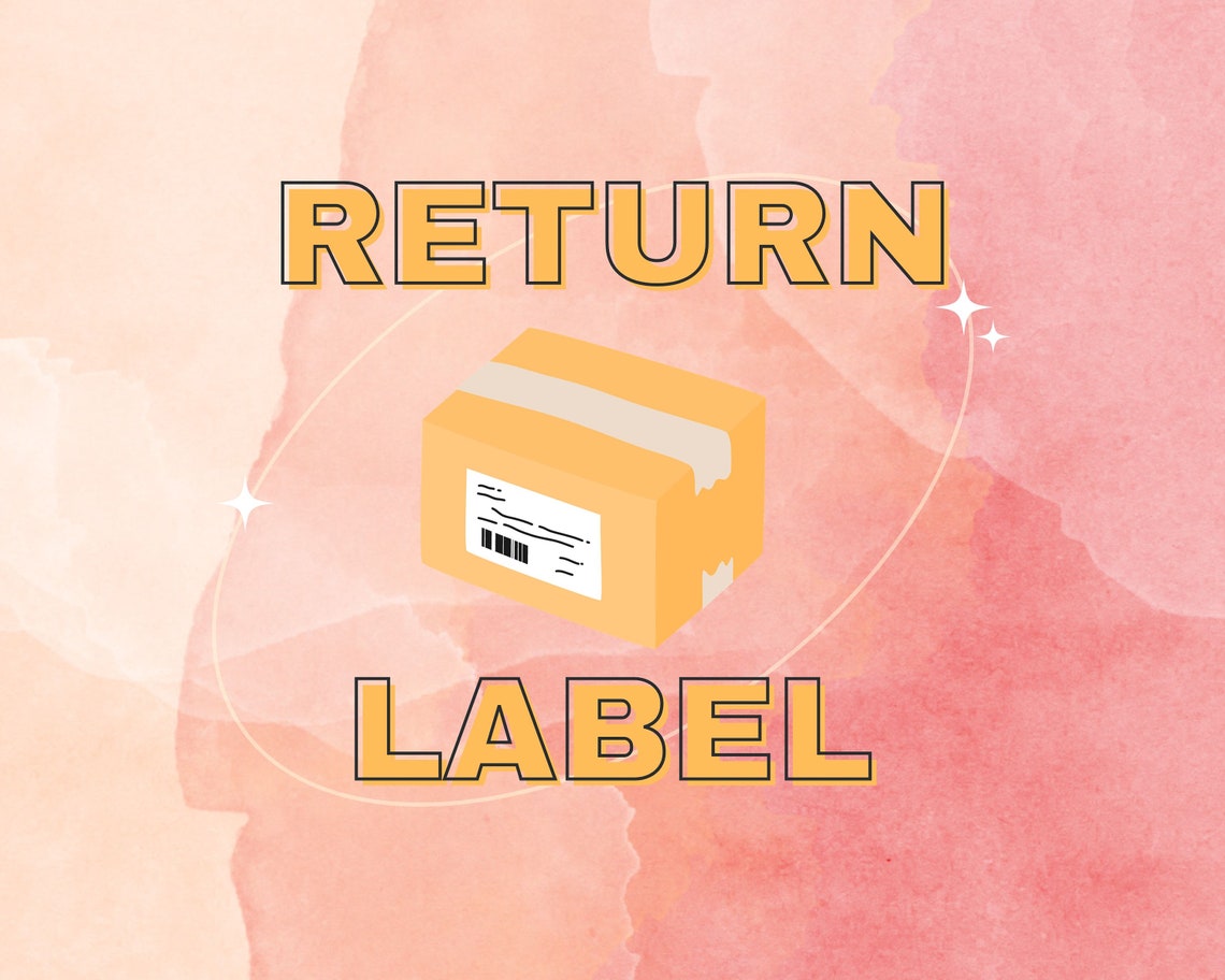 Return Label - Etsy