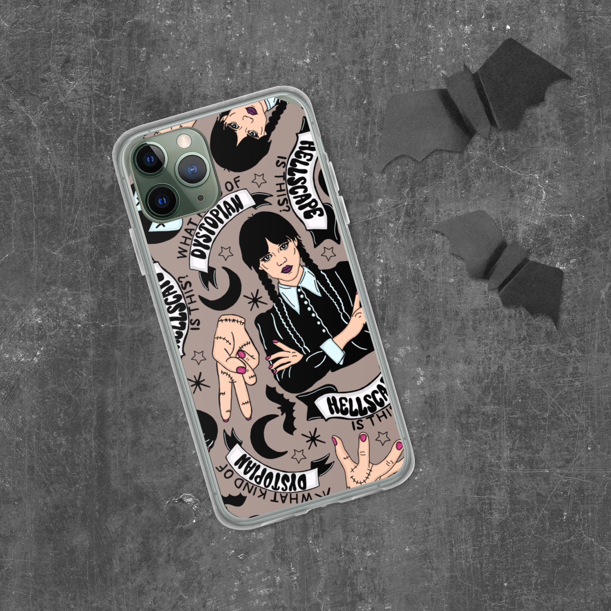 Nevermore Academy - Wednesday Addams Phone Case - Wednesday TV Series ...
