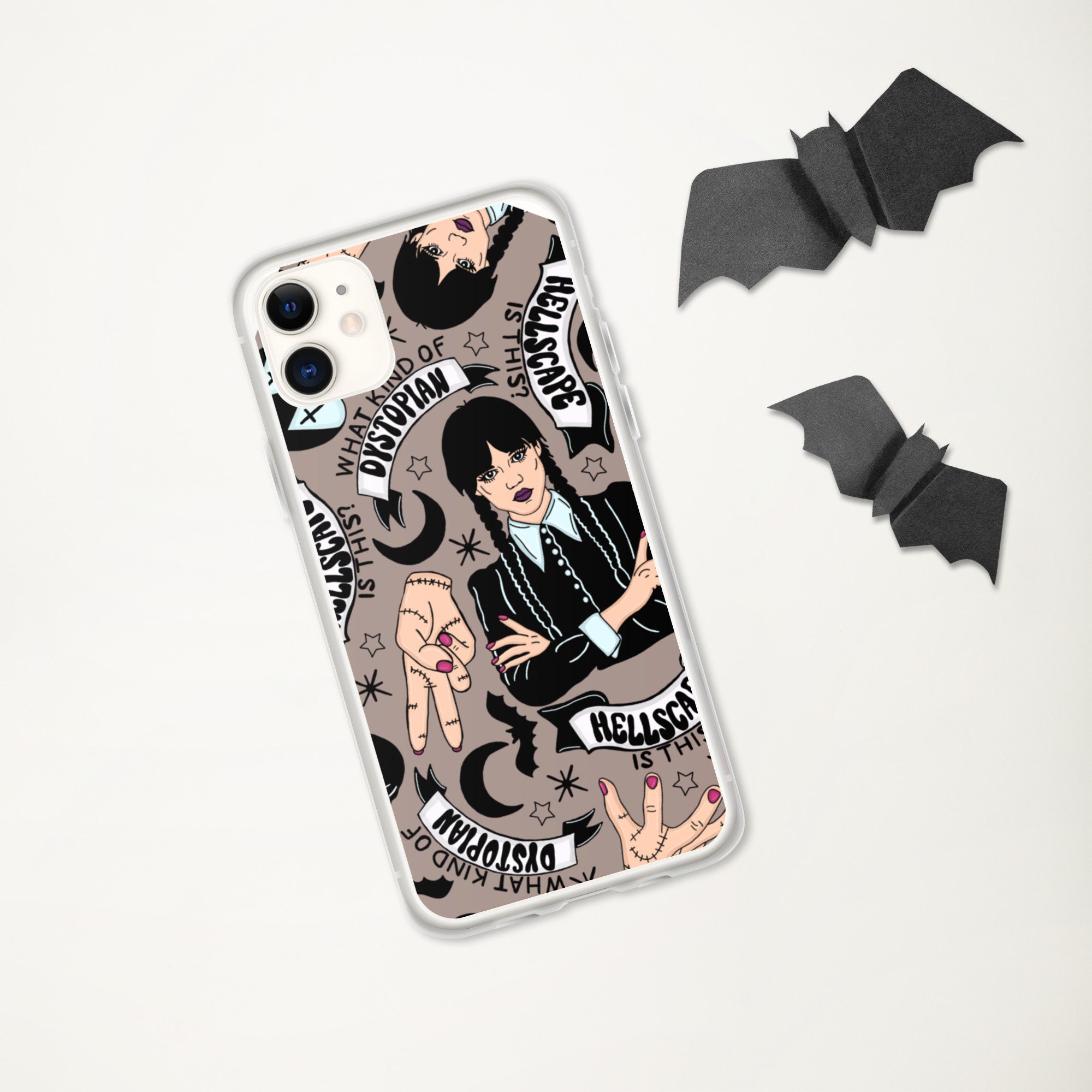 Nevermore Academy - Wednesday Addams Phone Case - Wednesday TV Series ...