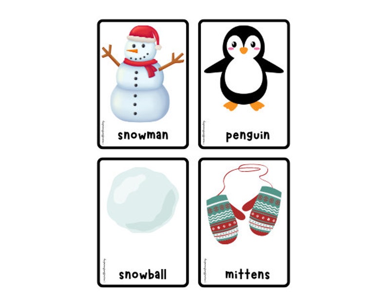 WINTER UNIT Flashcards Winter Vocabulary Builder Winter Preschool winter-unit-flashcards-winter-vocabulary-builder-winter-preschool