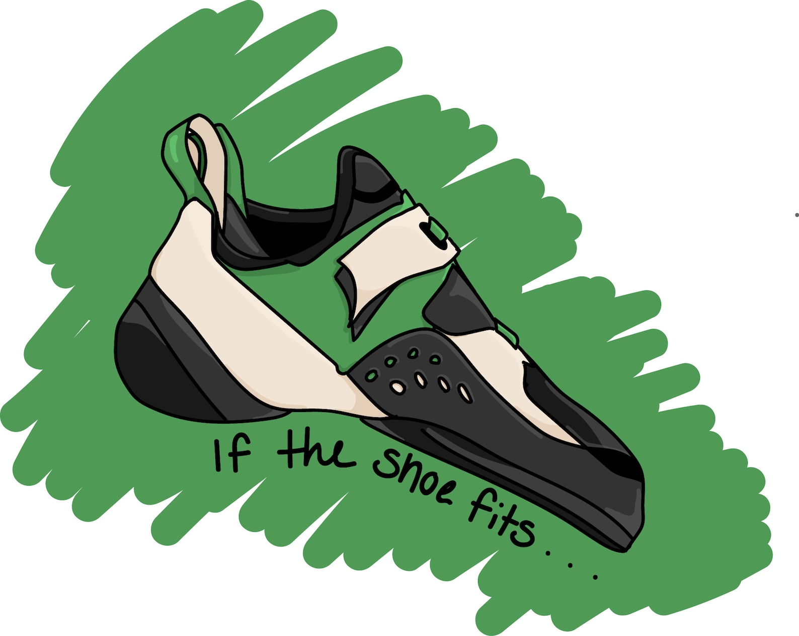 Climbing Shoe Vinyl Sticker - Etsy