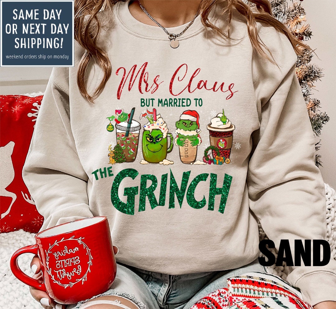 Mrs. Claus but Married Sweatshirt, Mrs Claus Shirt, Ugly Christmas ...