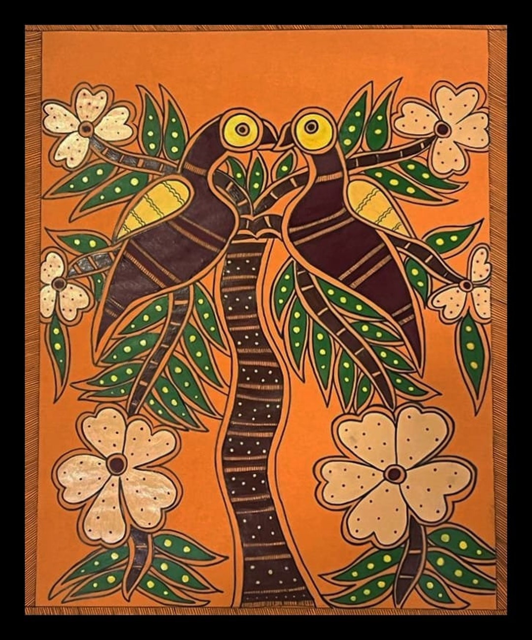 Madhubani Wall Decor - Etsy