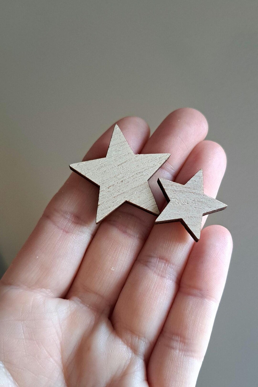 1:12 Miniature Dollhouse Christmas Star Wood Decoration Dolls House ...