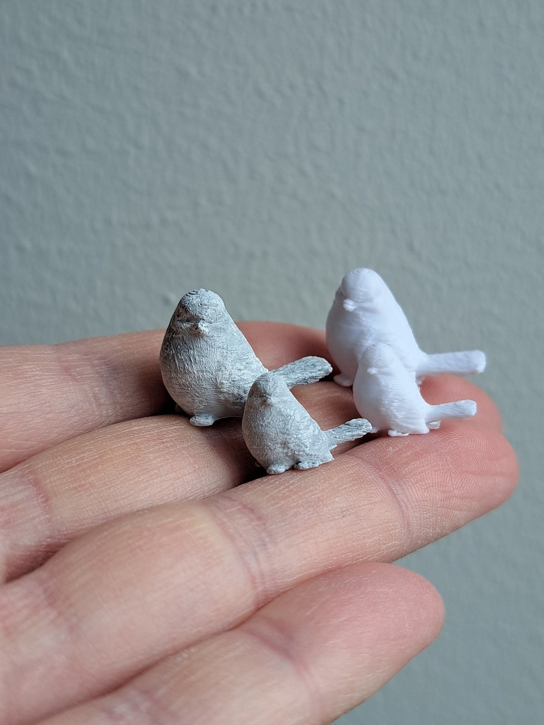 1:12 Miniature Dollhouse Bird Home Decor Modern Dolls House Dollhouse ...