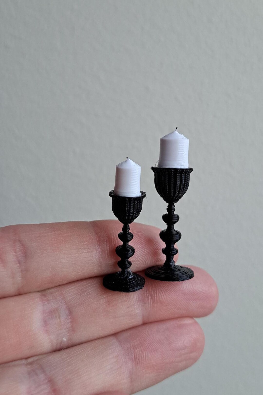 1:12 Miniature Dollhouse Candle Pillars Home Farmhouse Decorating Dolls ...