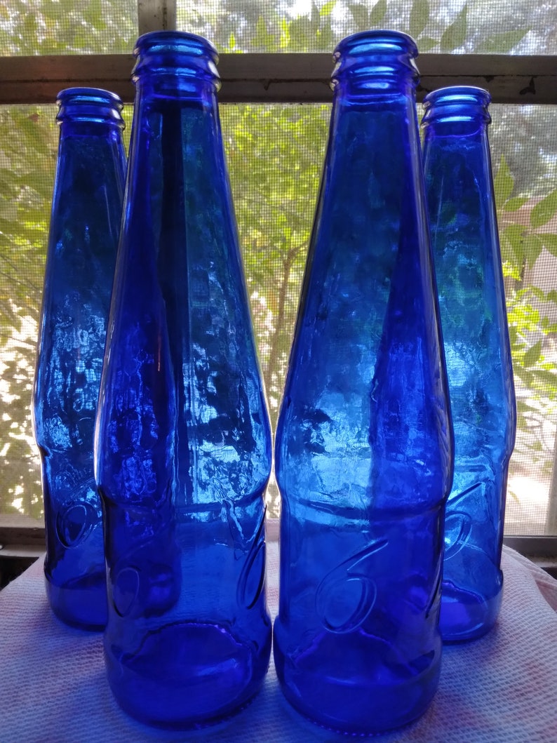 Beautiful Blue Bottles - Etsy
