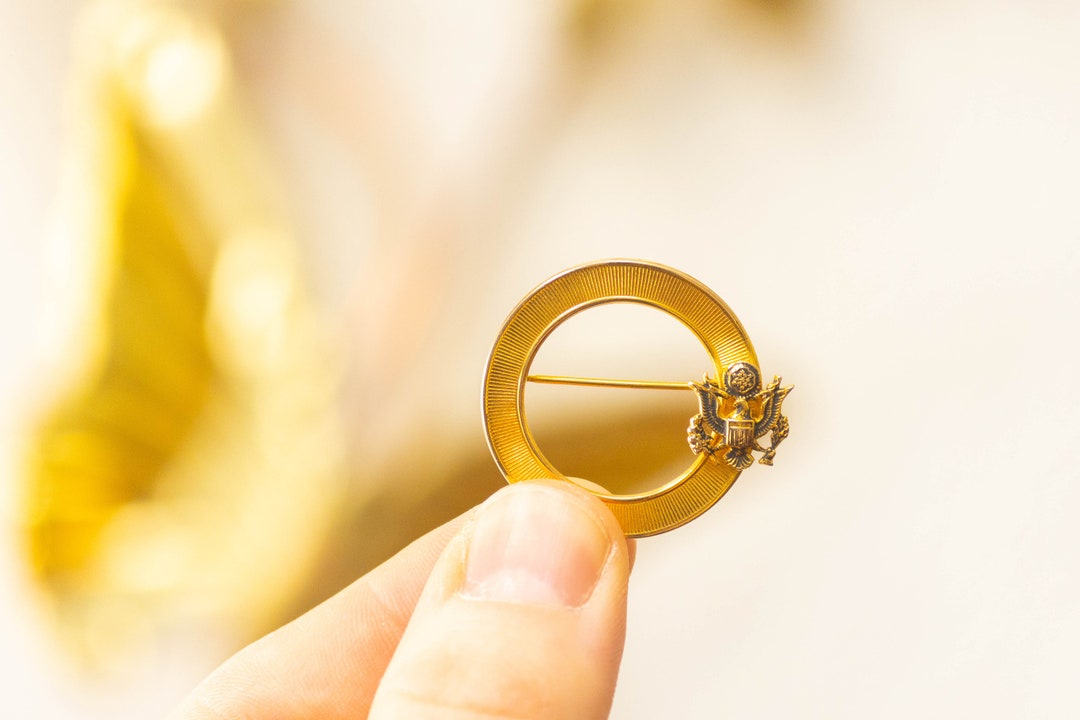 US Army Eagle Pin - Etsy