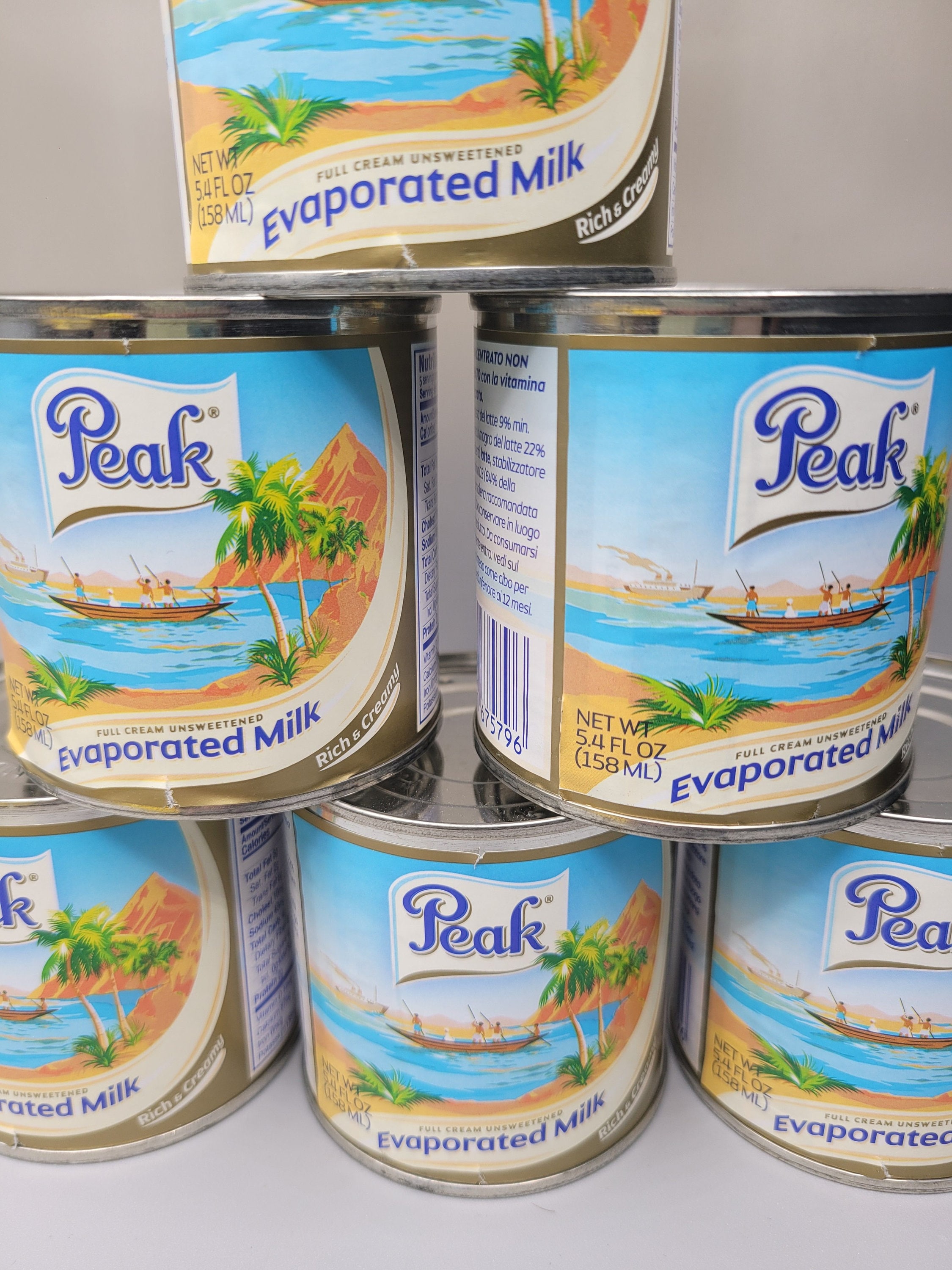 Peak Evaporated Milk | Liquid Peak Milk | Pack of 4 Free Shipping - Etsy