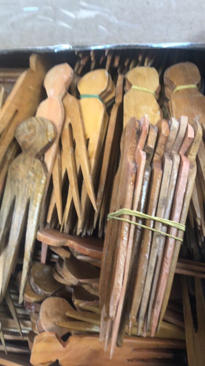 Wooden African Hair Braiding Comb Ilarun Parting Comb - Etsy