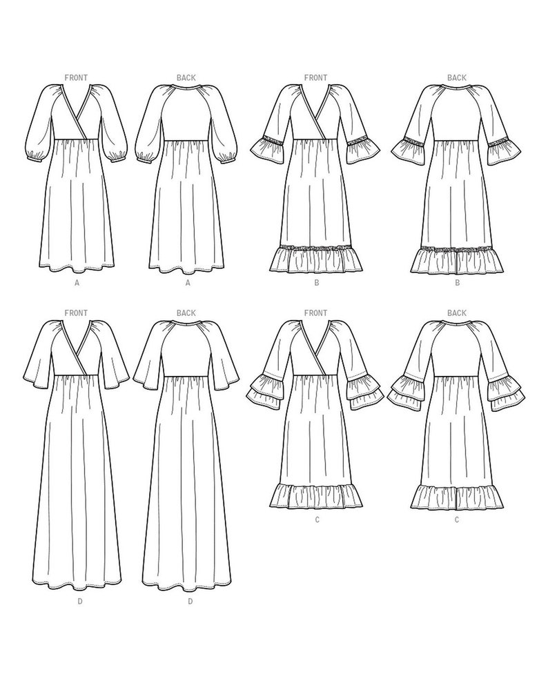 Mccall's 7969 Uncut Sewing Pattern Size XS-S-M and L-XL-XXL Misses ...