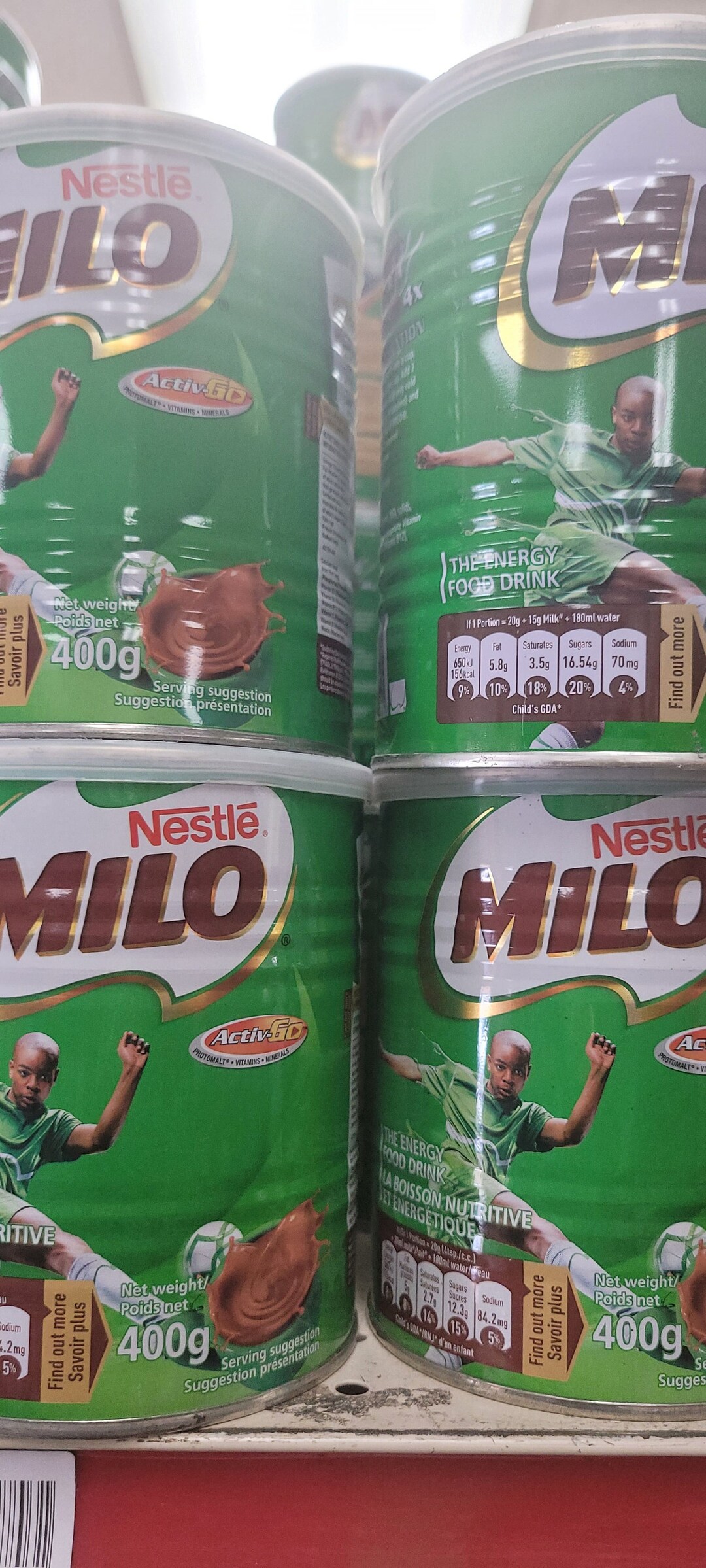5X Milo Beverage 400g Made in GHANA - Etsy