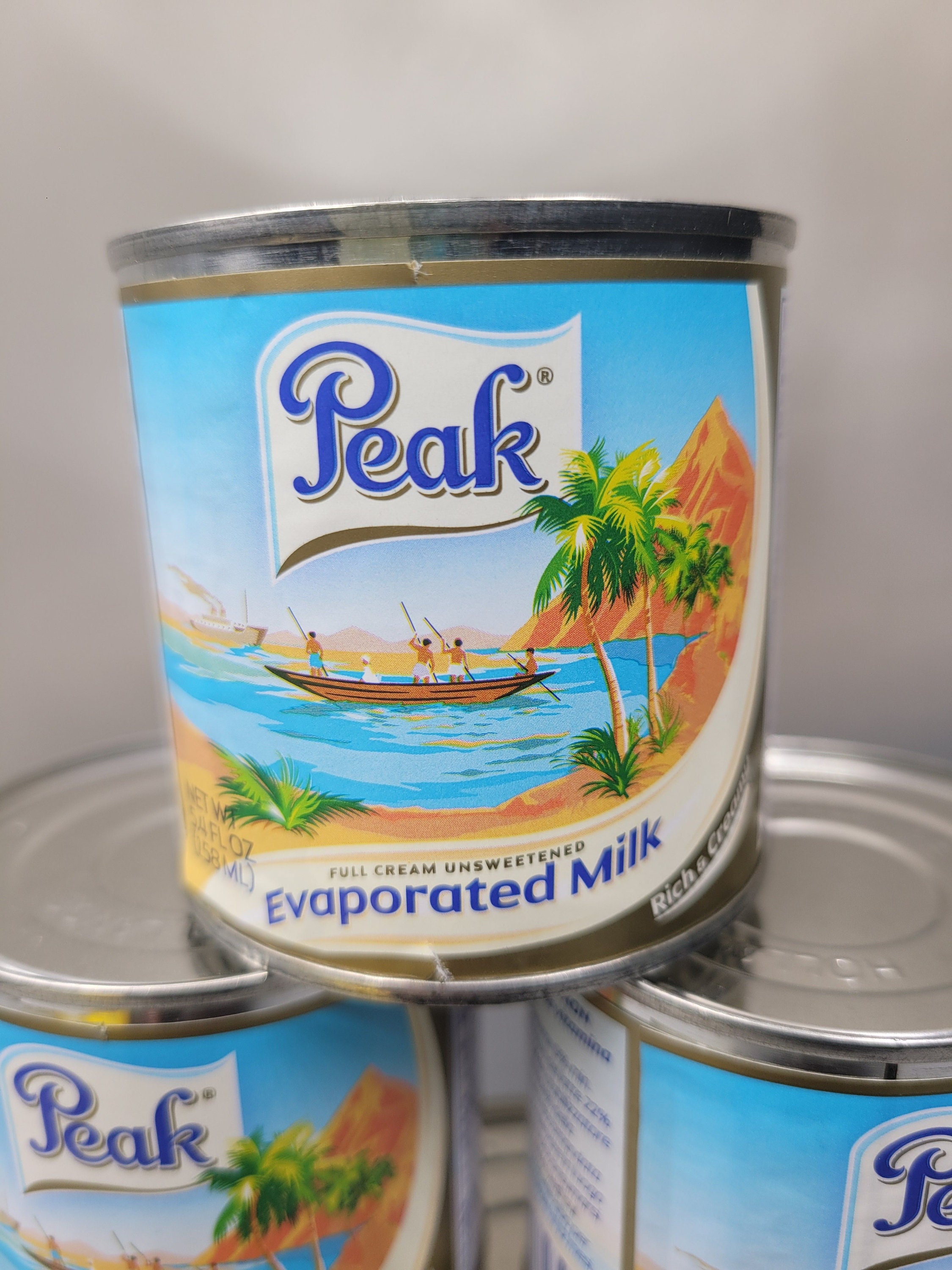 Peak Evaporated Milk Liquid Peak Milk Pack of 4 Free Shipping - Etsy