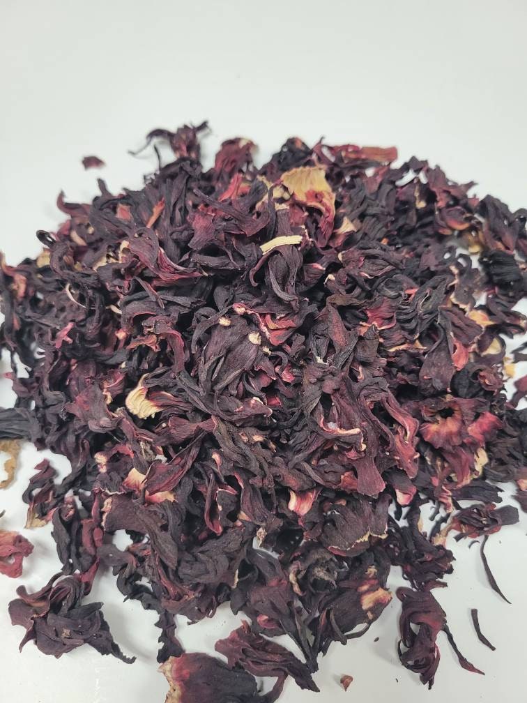 Organic Hibiscus Leaves, Zobo Leaves, Sorrel Leaves 10oz Dried Herbs - Etsy