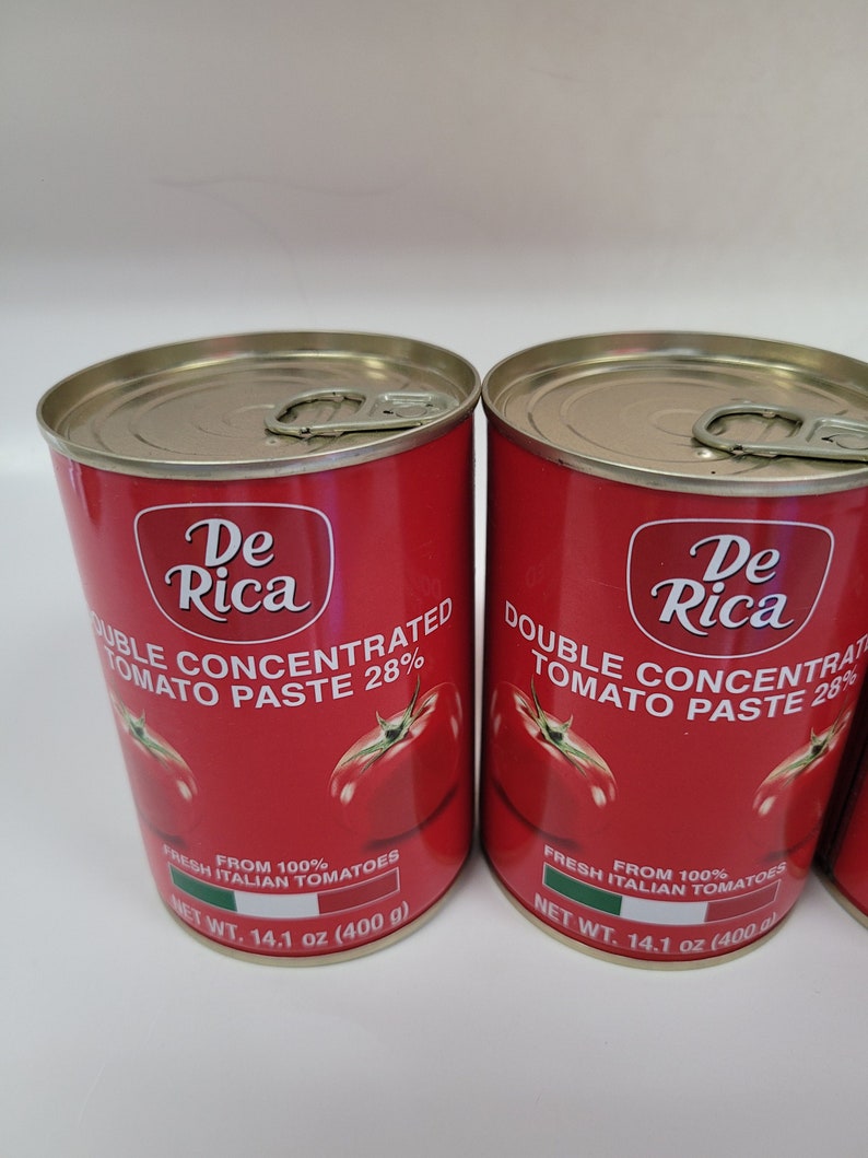 Derica Tomato Paste 400g (pack of 6) - Etsy