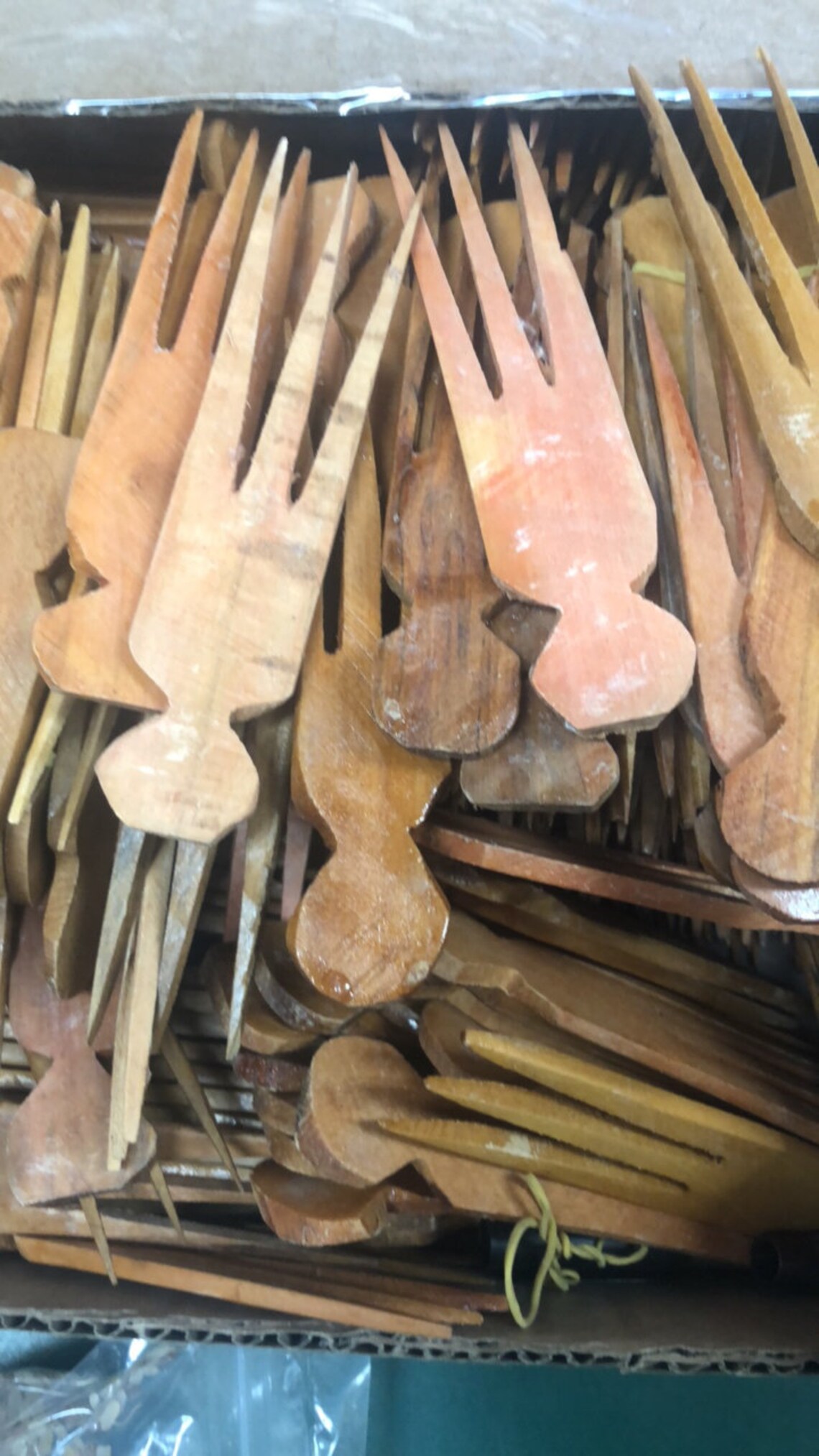 Wooden African Hair Braiding Comb, Ilarun, Parting Comb - (assorted ...