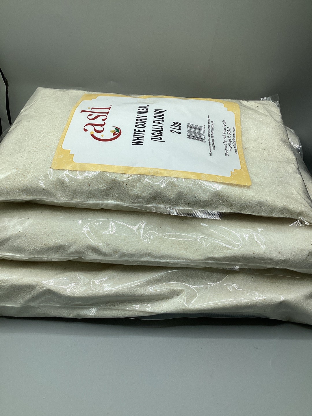 White Corn Meal Ugali Flour 12lbs. Free Shipping - Etsy