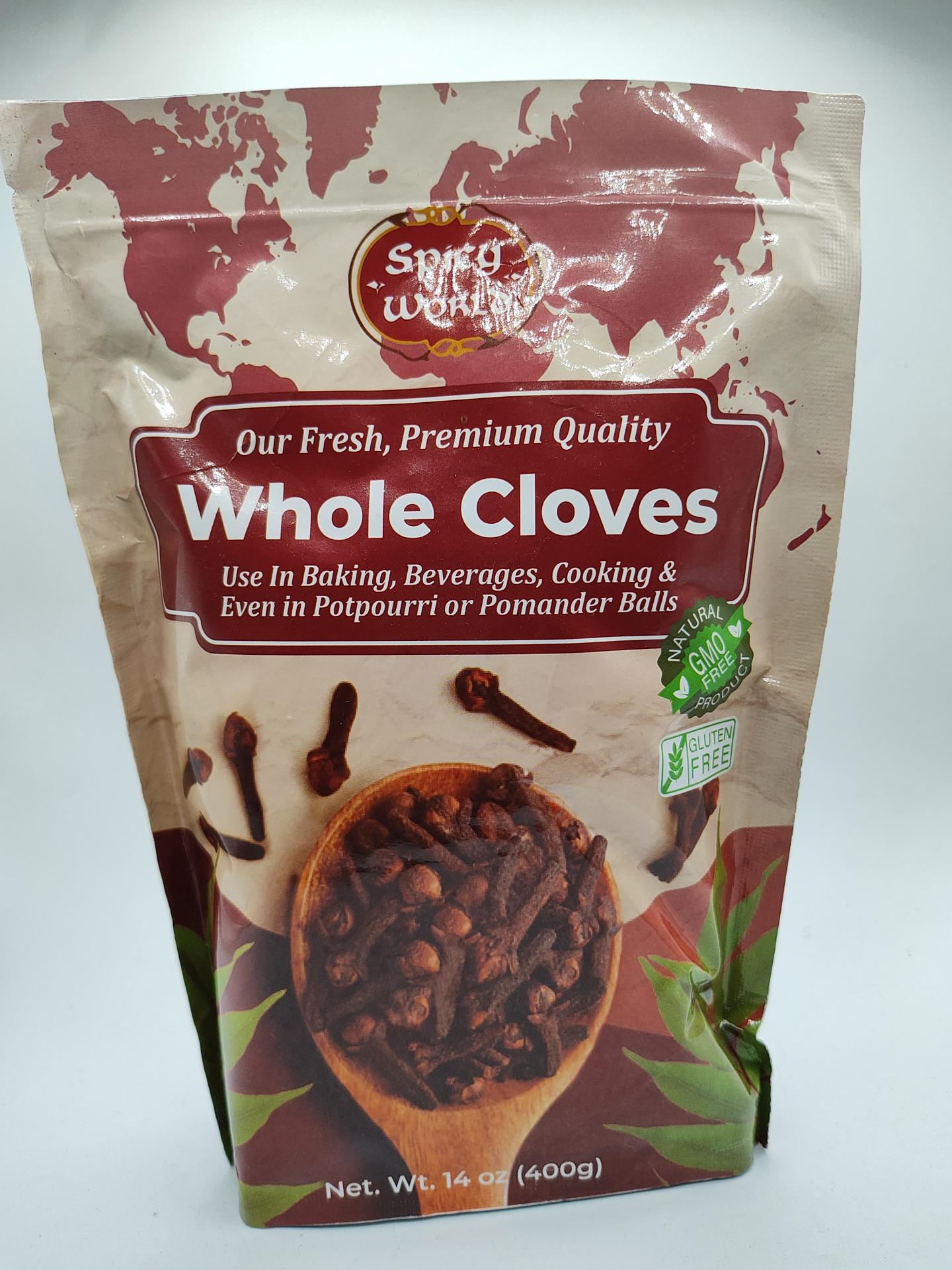 Cooking Cloves 7oz Whole Cloves 7 Oz Bag By Spicy World - For Cooking ...