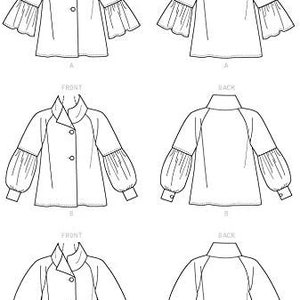 Vogue V9347Y Very Easy Women's Swing Top Sewing Patterns, Sizes L-xxl ...