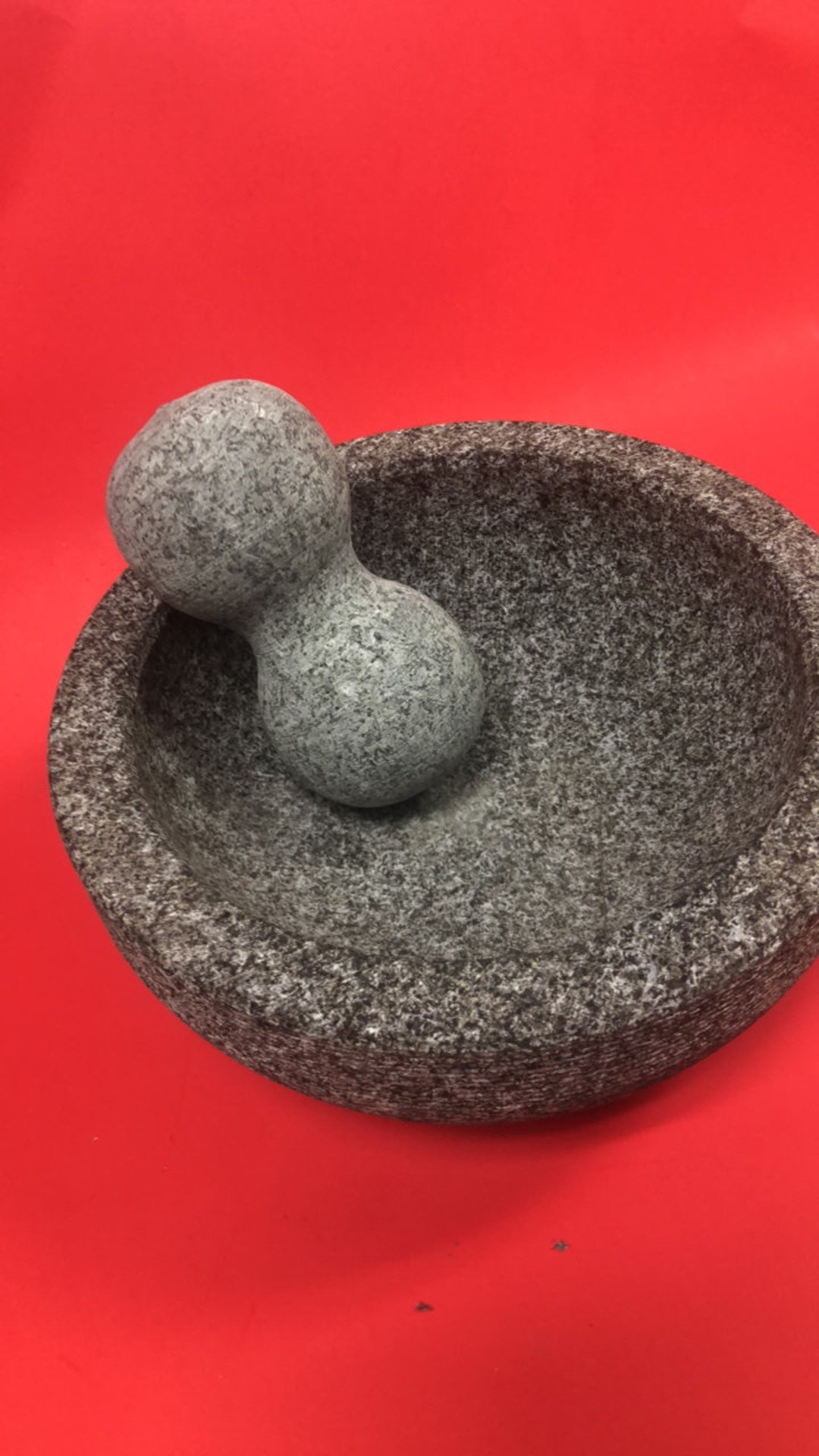 Genuine Hand-carved Mexican Mortar and Pestle Made Out of Volcanic Rock ...