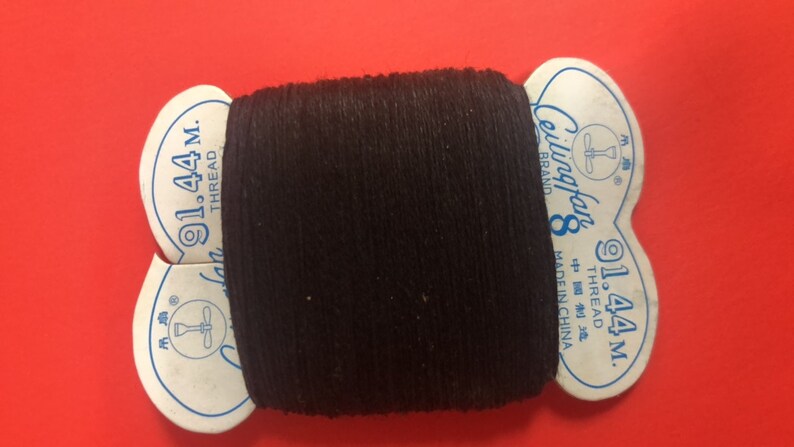 4 Pieces of African Rubber Hair Thread, Black Anango Yarn - Etsy
