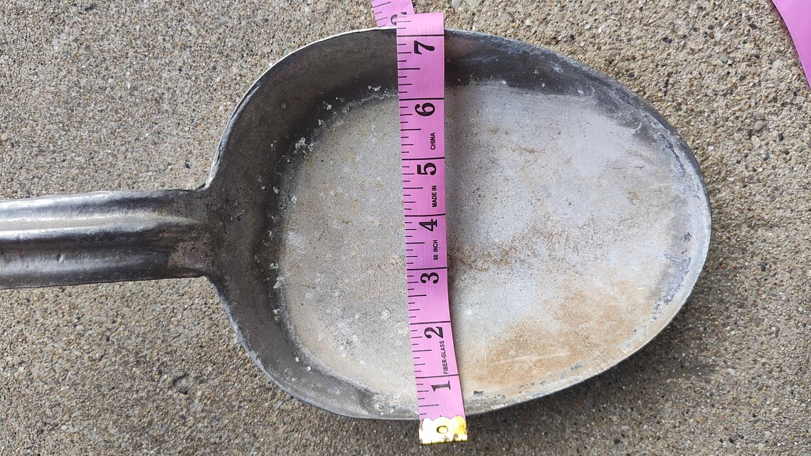 West African Traditional Hand-made Cast Iron Spoon for Turning and ...