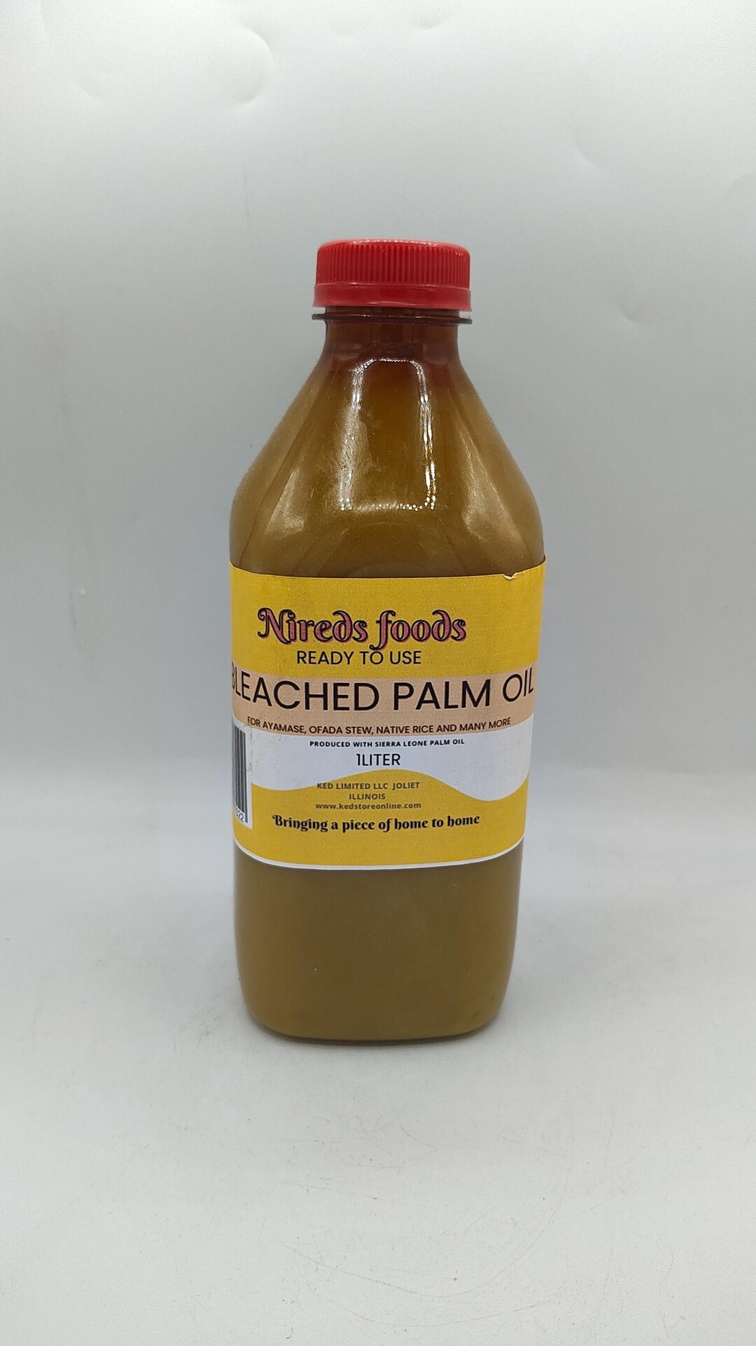 Nireds Foods Ready to Use Bleached Palm Oil 1 Liter | for Ayamase ...