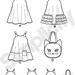 Simplicity 8102 Girl's Cat Tote Bag and Sundress Sewing Pattern, Sizes ...