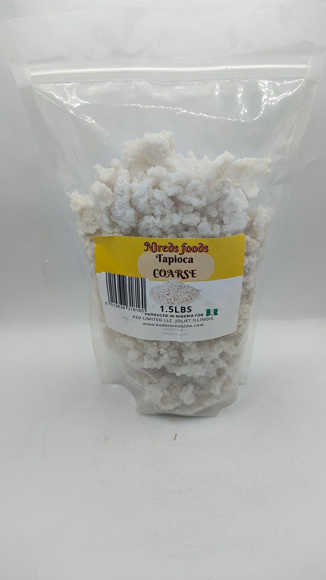 Nireds Foods Coarse Tapioca | African Tapioca| Tapioca for Coco ...
