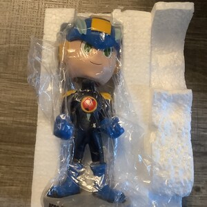 Vintage Mega Man Battle Network Bobblehead. Never Used, Only Taken Out ...
