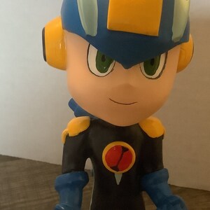 Vintage Mega Man Battle Network Bobblehead. Never Used, Only Taken Out ...
