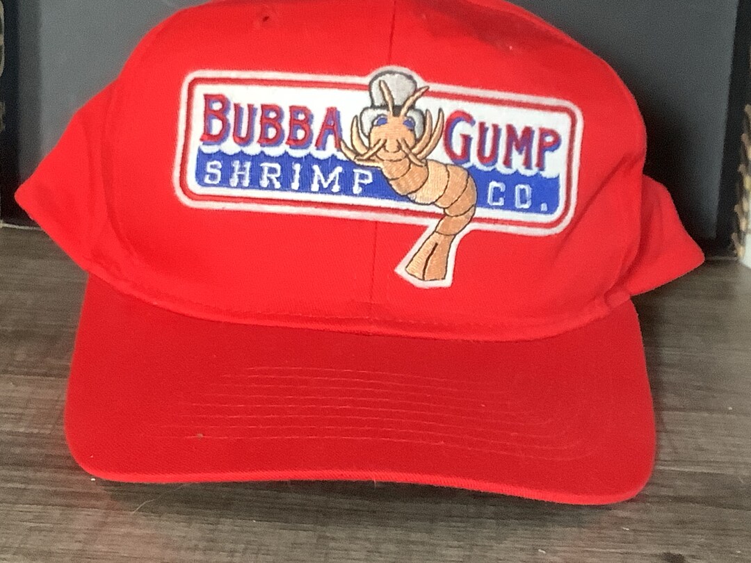 Vintage, Forrest Gump, Bubba Gump Shrimp,promo,red Cap W/logo. 1 Owner ...