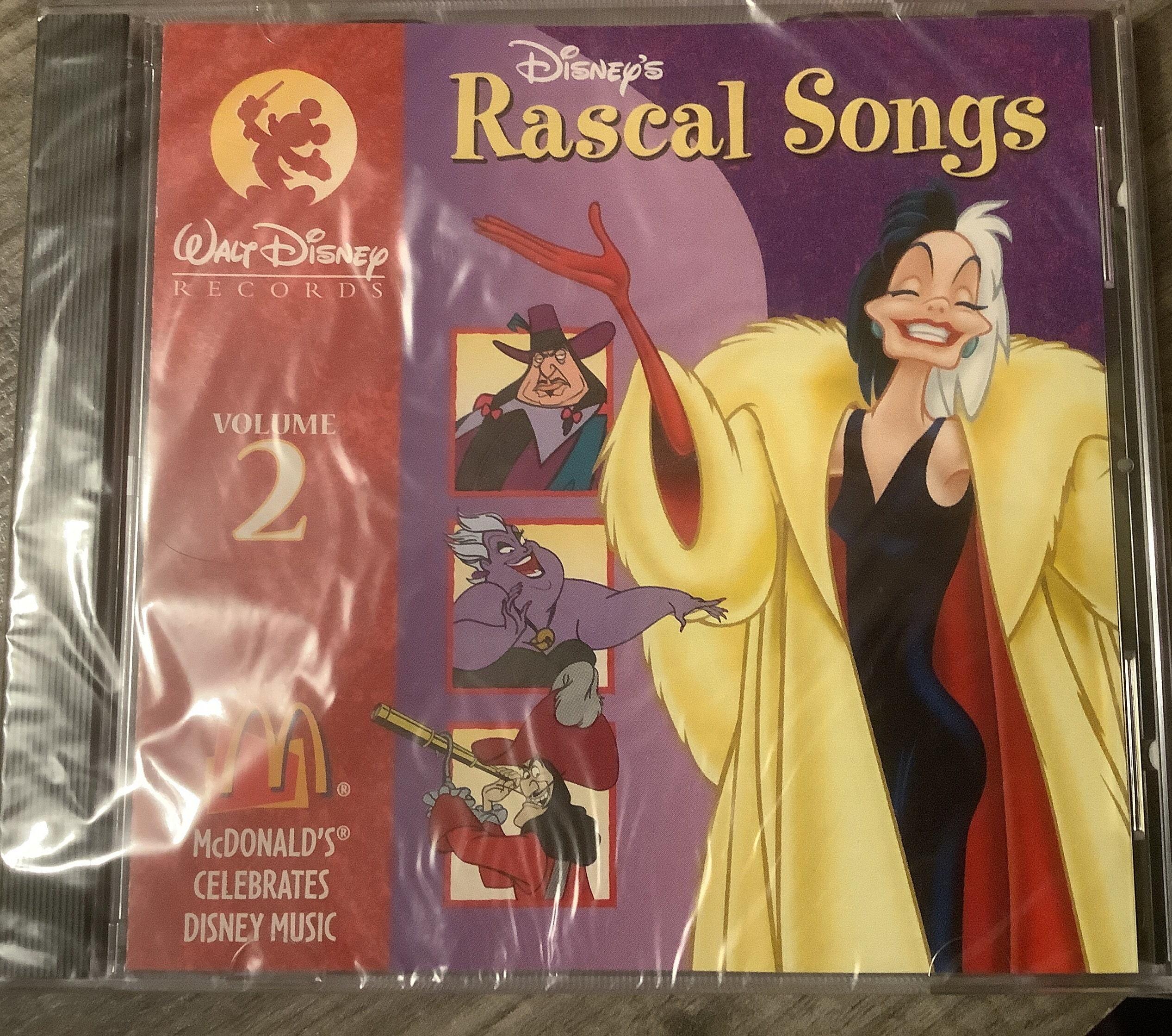 Disneys Rascal Songs Mcdonalds/target Promo V.2 CD. Classic - Etsy