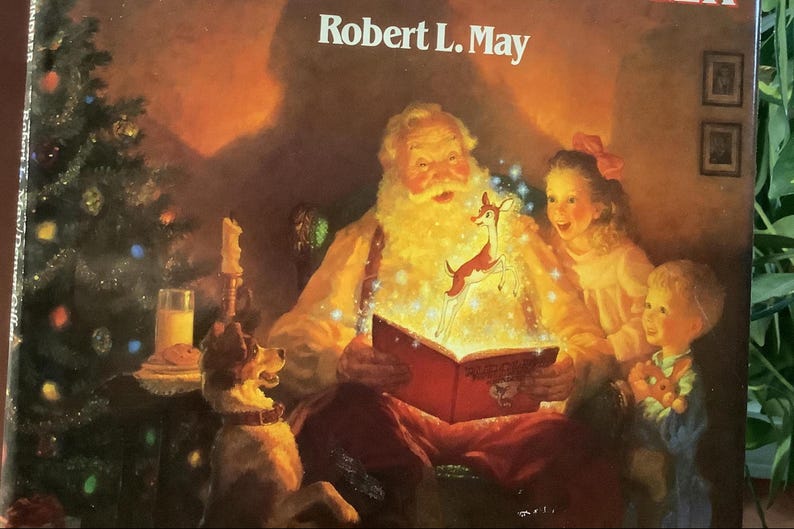 Rudolph the Red-nosed Reindeer 1939 Book Reprint With Original Artwork ...